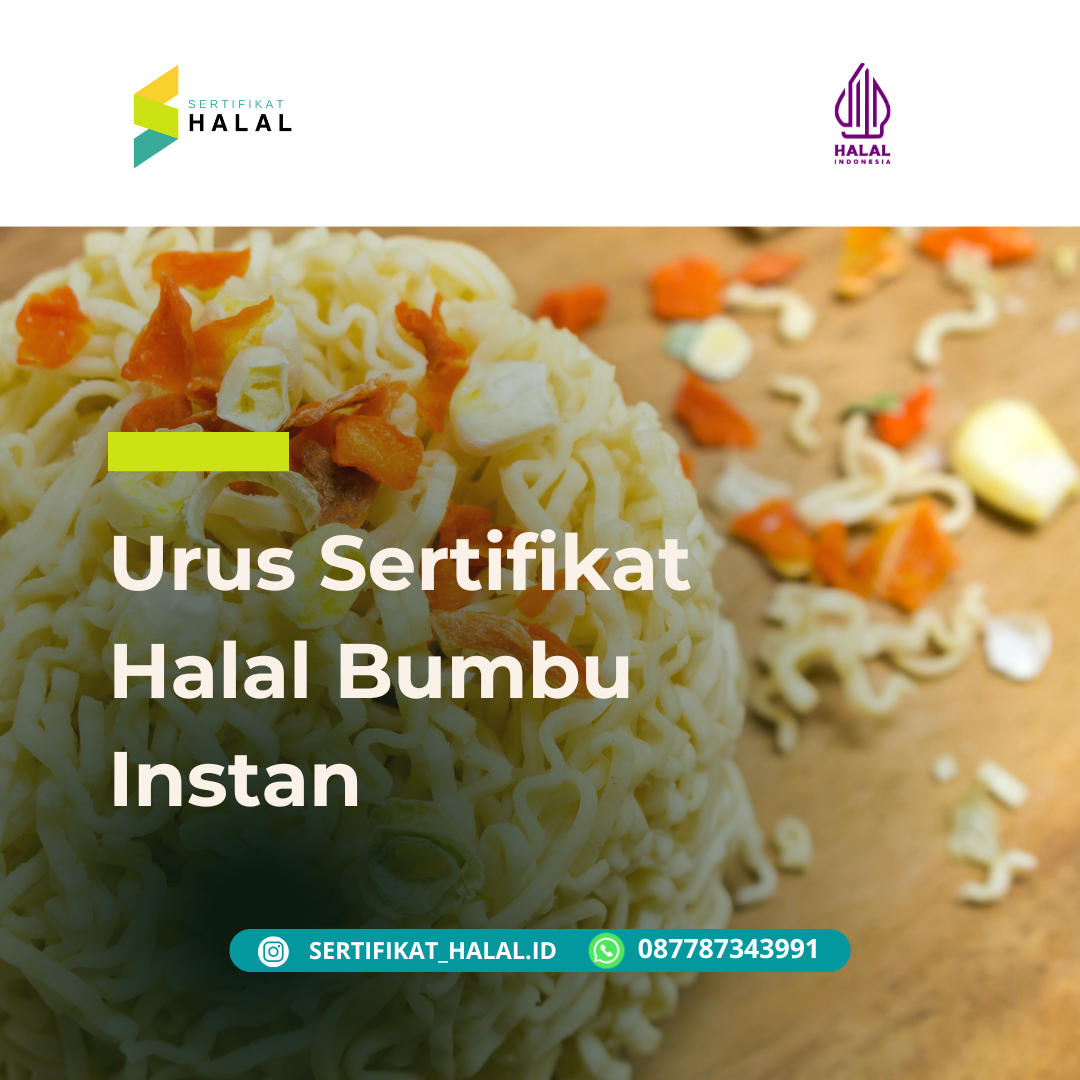halal bumbu instan - PT SERTIFIKAT HALAL INDONESIA