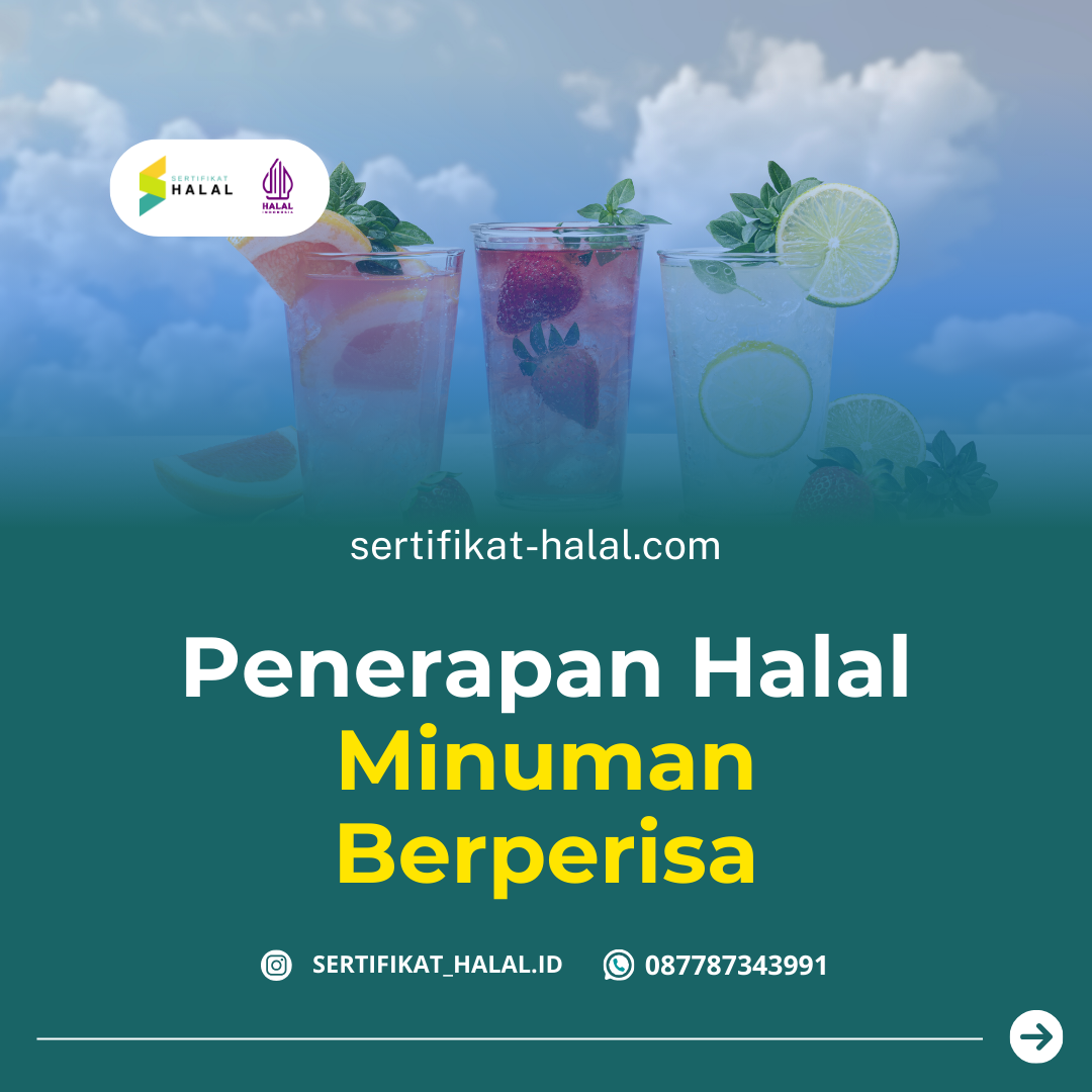 Minuman halal tanpa alkohol - PT SERTIFIKAT HALAL INDONESIA