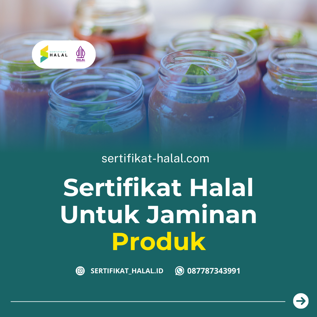 Label halal pada produk makanan olahan - PT SERTIFIKAT HALAL INDONESIA