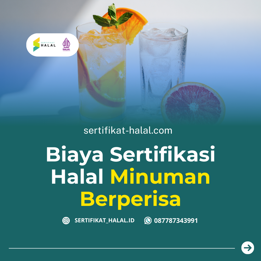 sertifikasi halal minuman berperisa - PT SERTIFIKAT HALAL INDONESIA